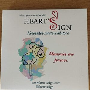 Heart's Sign Love at First Sight Ultrasound Frame | Mom To Be and Pregnant Mom Gifts | Sonogram Picture Frames | New Mom Gifts For Women Sonogram Frame