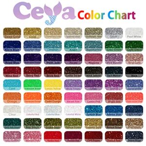 Ceya 3.5oz/ 100g Ultra Fine Glitter Powder Flame Orange Crafts Glitter 1/128” 0.008” 0.2mm for Slime Epoxy Resin Craft Tumbler Jewelry Nail Art Festival Makeup Scrapbook Painting Wedding Cards