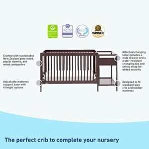 Graco Fable 4-in-1 Convertible Crib - Espresso