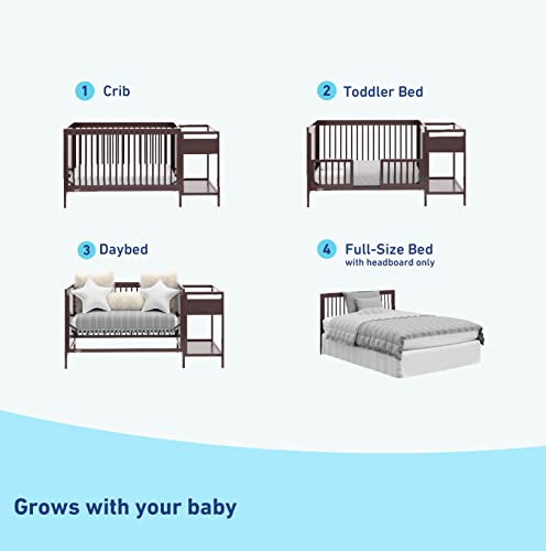 Graco Fable 4-in-1 Convertible Crib - Espresso