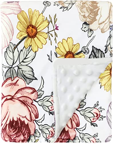 Floral Crib Sheet,Baby Blanket,Changing Pad Covers