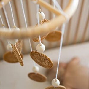 Lucky Love Boho Baby Mobile & Boho Baby Decor for Boy & Girl Nursery - Hang Mobile for Crib or Ceiling