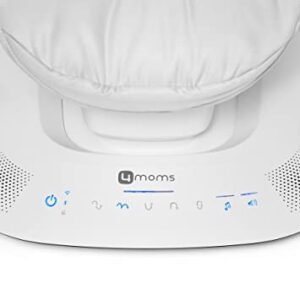 4moms MamaRoo Multi-Motion Baby Swing, Bluetooth Enabled with 5 Unique Motions, Black