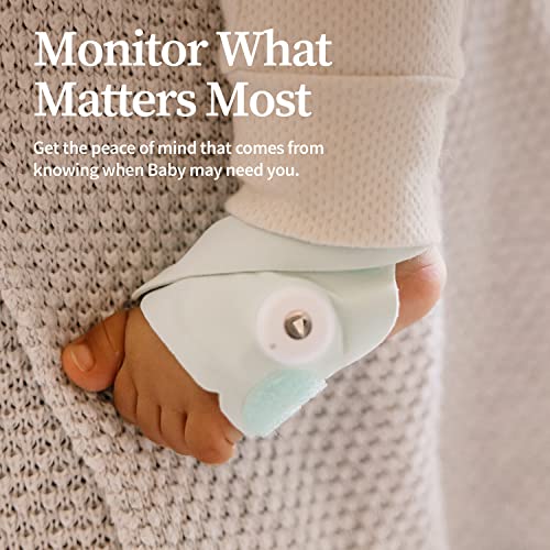 Owlet Dream Sock - Smart Baby Monitor View Heart Rate and Average Oxygen O2 ( Sleep Quality Indicators) Mint (Renewed)