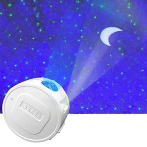 NUNET Galaxy Projector for Bedroom,Sky Star Projector Night Light for Kids/Adults/Room Decor (Green Stars)