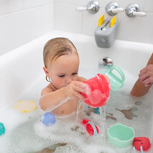 Dr. Brown’s CleanUp Dino-Soft Baby Bath Spout Cover, Soft and Safe on Tub Faucet, Toddler Bathtub Safety for Kids, BPA Free, Certified Plastic Neutral