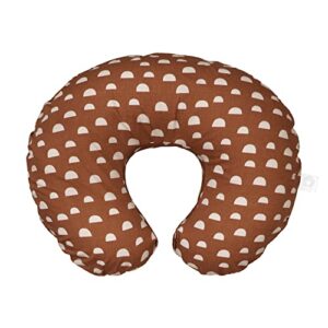 boppy original support nursing pillow, clay pebbles, ergonomic breastfeeding, bottle feeding, and bonding, firm hypoallergenic fiber fill, removable cover, machine washable