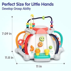 Toys for 1 Year Old Boy Birthday Gift, 15-in-1 Activity Cube Toys for 1 + Year Old Boy Baby Toys 6 to 12 Months One Year Old Boy Birthday Gift 1 Year Old Infant Toys 6 Month Old Baby Toys 12-18 Months