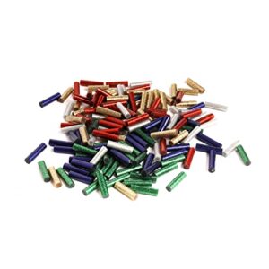 subbuteo 72-piece gluey sticks glitter mix (glue sticks, 25x7 mm, accessories for gluey hot glue stick)