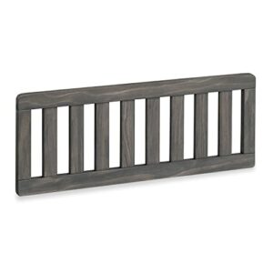 simmons kids toddler guardrail #w100726, rustic grey