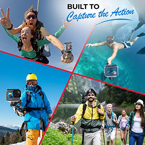 ACTION PRO Waterproof Case for GoPro Hero 9/10 / 11 | Shock-Proof Diving Underwater Protective Case | Housing Shell with Optical Tempered Glass