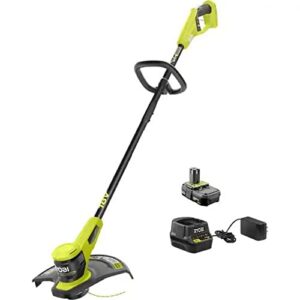 ryobi one+ 18v 13 in. cordless battery string trimmer with 2.0 ah battery and charger