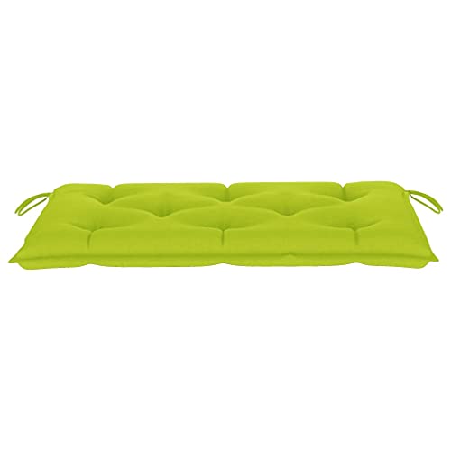 imasay Garden Bench Cushion Bright Green 39.4"x19.7"x 2.8" Fabric