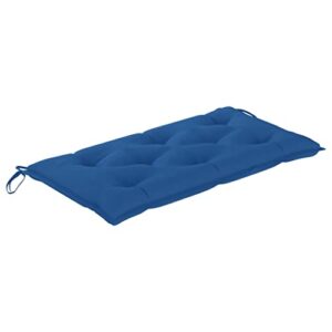 imasay garden bench cushion blue 39.4"x19.7"x 2.8" fabric