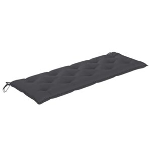 imasay garden bench cushion anthracite 59.1x19.7 x2.8 fabric