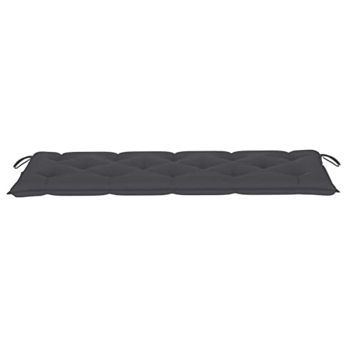 imasay Garden Bench Cushion Anthracite 59.1x19.7 x2.8 Fabric