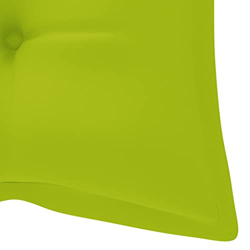 imasay Garden Bench Cushion Bright Green 47.2"x19.7"x 2.8" Fabric