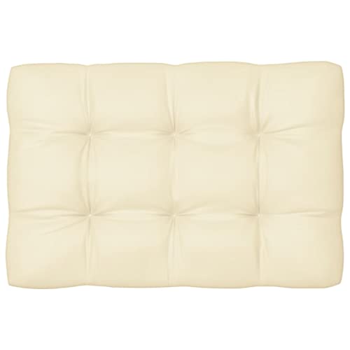 imasay Pallet Sofa Cushion Cream 47.2"x31.5"x3.9"