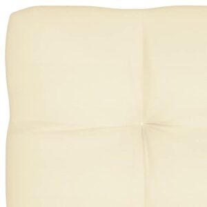 imasay Pallet Sofa Cushion Cream 47.2"x31.5"x3.9"