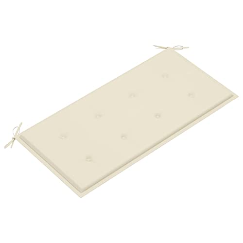 imasay Garden Bench Cushion Cream 39.4"x19.7"x1.2"