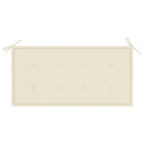 imasay Garden Bench Cushion Cream 39.4"x19.7"x1.2"