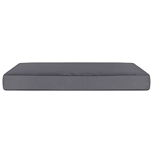 imasay Floor Pallet Cushion 23.6"x23.6"x2.4" Anthracite Fabric