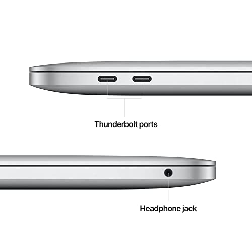 Apple MacBook Pro 13.3" with Retina Display, M2 Chip with 8-Core CPU and 10-Core GPU, 16GB Memory, 512GB Storage, Silver, 2022