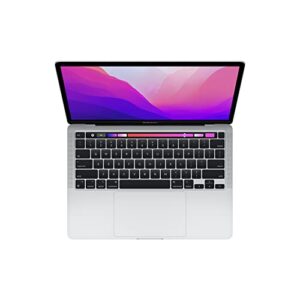 Apple MacBook Pro 13.3" with Retina Display, M2 Chip with 8-Core CPU and 10-Core GPU, 16GB Memory, 512GB Storage, Silver, 2022