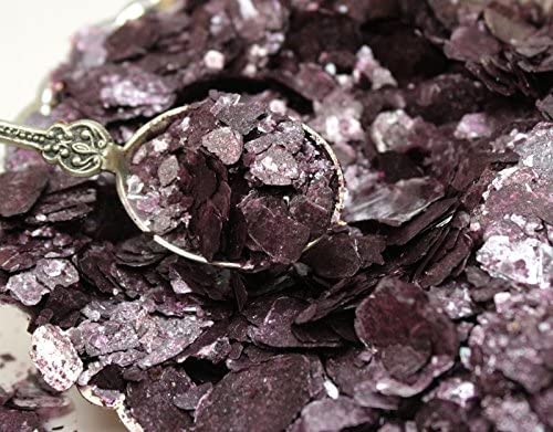 Purple Amethyst - Natural Mica Flakes - 311-4324 (1/2 oz Bag)