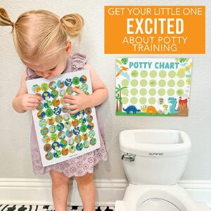 Dinosaur Potty Training Chart For Toddlers Boys - Potty Chart For Boys With Stickers, Sticker Chart For Kids Potty Training Chart For Toddlers Boys, Potty Sticker Chart For Toddlers Boy, Potty Rewards