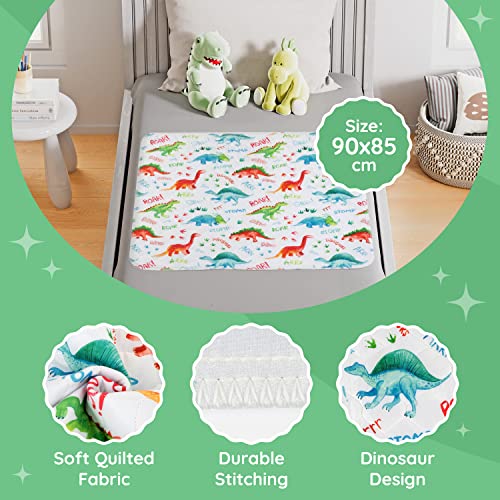 Potty Training Bed pad (Pack of 1 ) Dinosaur