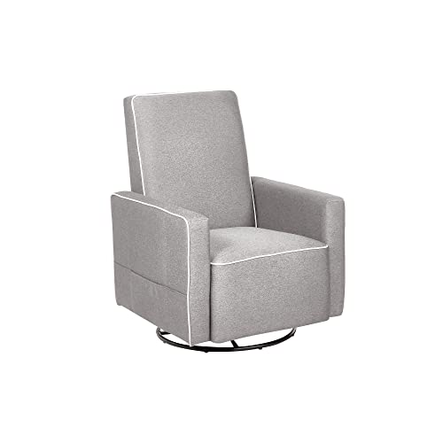 Relax A Lounger Lyndon Glider Chair with Ottoman, Taupe