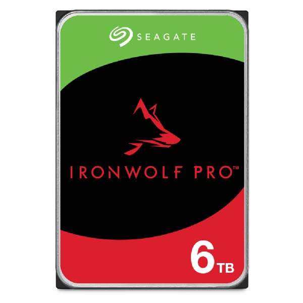 Seagate IronWolf Pro ST6000NT001 Internal Hard Drive 3.5" 6000 GB