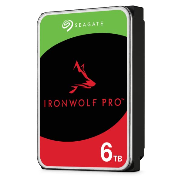 Seagate IronWolf Pro ST6000NT001 Internal Hard Drive 3.5" 6000 GB