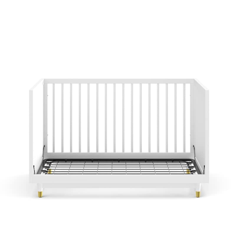 Little Seeds Aviary 3-in-1 Crib with Adjustable Mattress Height, White