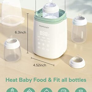 Momcozy Smart Baby Bottle Warmer, Fast Baby Milk Warmer with Accurate Temperature Control and Automatic Shut-Off, Multifunctional Bottle Warmers for Breastmilk or Formula