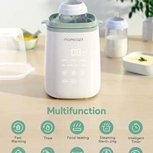 Momcozy Smart Baby Bottle Warmer, Fast Baby Milk Warmer with Accurate Temperature Control and Automatic Shut-Off, Multifunctional Bottle Warmers for Breastmilk or Formula