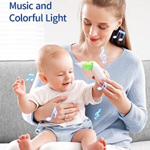 Baby Nose Sucker,Nasal Aspirator for Baby,Nasal Aspirator for Toddler,Electric Baby Nose Suction-Rechargable,3 Levels Power Suction,Music and Light Soothing Function