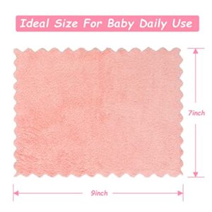 Orighty Baby Washcloths 24-Pack(7''x9''), Microfiber Coral Fleece Baby Towels, Super Soft and Absorbent Wash Cloths for Newborns, Infants and Toddlers, Gentle on Delicate Skin for Face Hands and Body