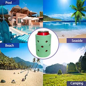 Ceyunsal Drink Cans Holder Charm Accessories Compatible with Bogg Bags Keep Water Bottles and Sunscreens Handy with Your Tote Bag Black (Green)