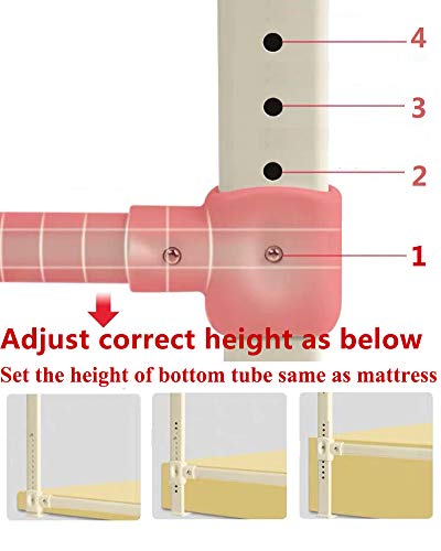 Bed Rail for Toddlers Extra Long Bed Rail for Queen King CL-King, Twin XL, Full XL Bed Mattress Guard Bed Railing Safety Guard Rail Bed Bumper Bed Fence Sleep Rails Extra Tall 78.7" one Side