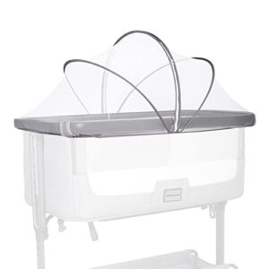 beberoad love bassinet mosquito net cover for baby bassinet cover to keep cats out mosquito net for bassinet/bedside sleeper/travel cribs (white)