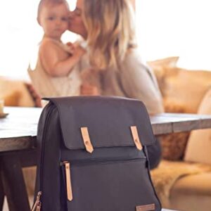 Petunia Pickle Bottom Meta Backpack & Inter-Mix Deluxe Kit Bundle | Diaper Bag Backpack for Parents | Stylish Bag and Organizer | Comfortable, Spacious, and Sleek Backpack for On the Go Moms