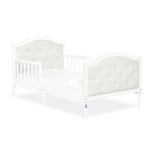 Dream On Me Zinnia Toddler Bed in White