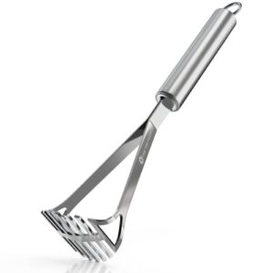 mighty masher – stainless steel baby food masher | mini avocado masher, stainless steel potato masher | food masher tool, baby food smasher | egg, rice, fruit smasher for baby