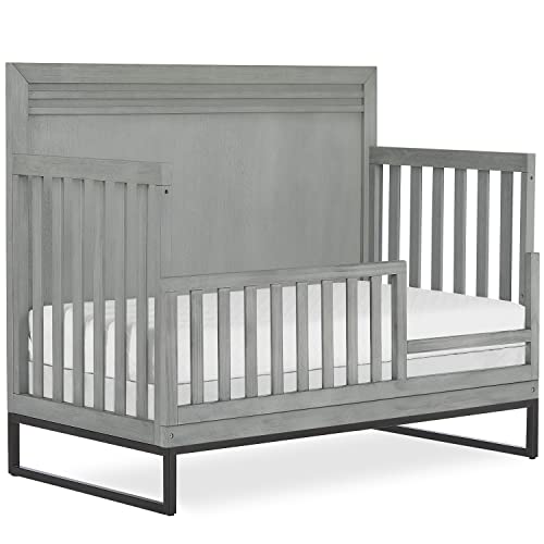 Evolur Kyoto Convertible Crib Toddler Guard Rail I Full Assembly I Lasting Quality