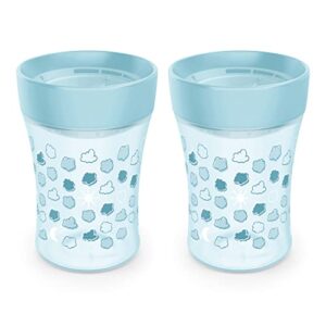 NUK Sip Trainer Cup, 2-Pack, Blue