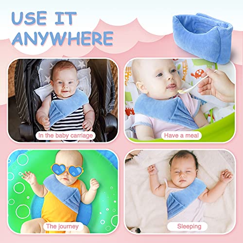 Torticollis Pillows for Infants Baby Neck Support Pillow Infant Newborn Head Shaper Correction Cusion Adjustable Toddler Kid Head Positioner for Car Seat Travel