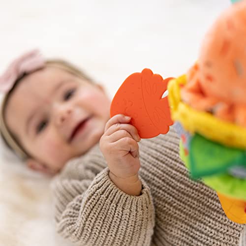 Melissa & Doug Ice Cream Take-Along Clip-On Infant Toy with Sound and Vibration