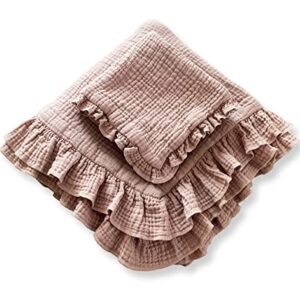 Leyl&Ari Toddler Blanket (Dusty Rose)